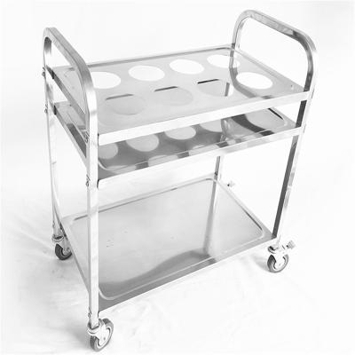 China High Quality Stainless Steel Removable Trolly with Four Wheels for sale