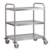 China Superior Quality Stainless Steel Knocked-Down Pizza Mobile Cake Oven Trolley Cart for Sale for sale