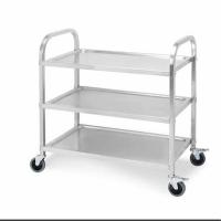 China Superior Quality Stainless Steel Knocked-Down Pizza Mobile Cake Oven Trolley Cart for Sale for sale