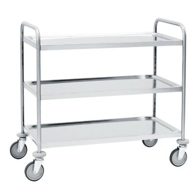 China Hotel Restaurant Stainless Steel Gn Pan Bakery Tray Rack Trolley for sale