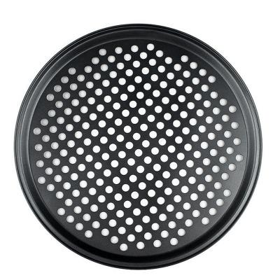 China Rk Bakeware China Manufacturer-Nonstick Aluminum Pizza Disk with Rim for sale