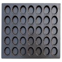 China Rk Bakeware China-Commercial Nonstick Muffin Cake Baking Tray Square Cake Tray Cupcake Baking Tray for sale