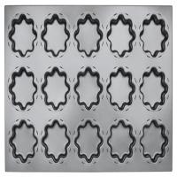 China Rk Bakeware China-Commercial Nonstick Muffin Cake Baking Tray Square Cake Tray Cupcake Baking Tray for sale