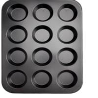 China RK Bakeware China Foodservice NSF Nonstick Muffin Baking Pan Cupcake Baking Tray for sale