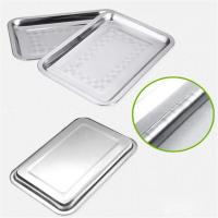 China RK Bakeware China Foodservice NSF Stainless Steel Frozen Sheet Pan Baking Tray for sale