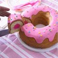 China RK Bakeware China Foodservice NSF Aluminum Chimney Shape Cake Pan Aluminum Angel Cake Pan for sale