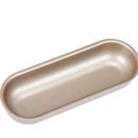 China RK Bakeware China Foodservice NSF Hot Dog Bun Pan Hotdog Bread Mould Nonstick Baking Pan for sale