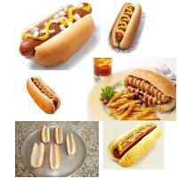 China RK Bakeware China Foodservice NSF  4 Inch 4.5 Inch 6 Inch Hot Dog Bun Pan Hotdog Bread Mold for sale