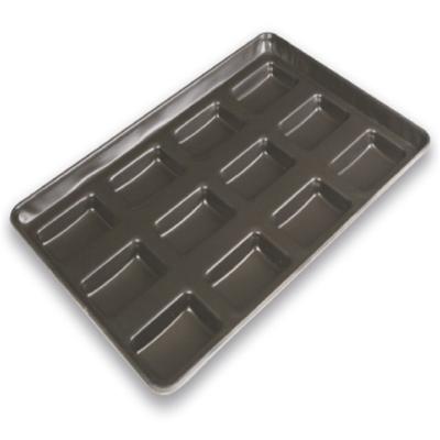 China RK Bakeware China Foodservice NSF  4 Inch 4.5 Inch 6 Inch Hot Dog Bun Pan Hotdog Bread Mold for sale