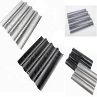 China RK Bakeware China Foodservice NSF Nonstick 6 Rows Baguette Tray Bread Baking Tray French Loaf Mold for sale