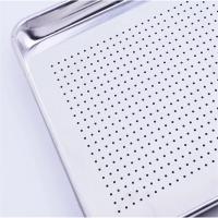China RK Bakeware China Foodservice NSF Full Size Half Size Aluminum Sheet Bun Baking Pan for sale