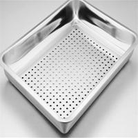 China RK Bakeware China Foodservice NSF Full Size 600X400 Perforated Aluminum Flat Plain Shee Bun Pans /Bread Baking Pans for sale