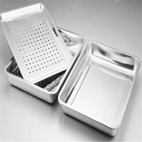 China RK Bakeware China Foodservice NSF Full Size 600X400 Perforated Aluminum Flat Plain Shee Bun Pans /Bread Baking Pans for sale
