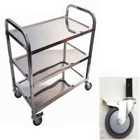 China RK Bakeware China Foodservice NSF Stainless Steel Hospital Medical Trolley with Drawers for sale