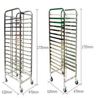 China Rk Bakeware China-Stainless Steel Revent Rotary Oven Rack for 800X600 Tray Size for sale
