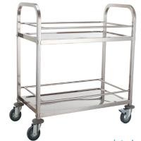 China RK Bakeware China Foodservice NSF Stainless Steel Tray Room Service Trolley for sale