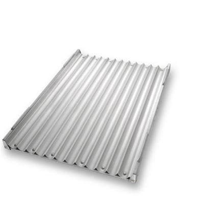 China RK Bakeware China Foodservice NSF Wholesale Nonstick 12 Channel Baguette Tray 1200X800 for sale