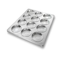 China RK Bakeware China Foodservice NSF Industrial Round Nonstick Aluminium Dish Pizza Pan for sale