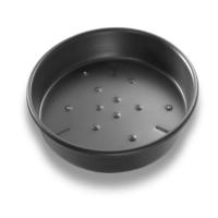 China RK Bakeware China Foodservice NSF 9 Inch Anodized Aluminum Round Perforated Pizza Pan for sale