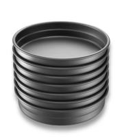 China RK Bakeware China Foodservice NSF Nonstick Hard Coat Aluminum Round Pizza Pan for sale