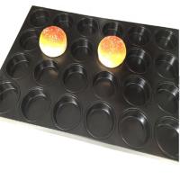 China RK Bakeware China Foodservice NSF Glaze Nonstick 4.5 Inch and 5 Inch Hamburger Bun Baking Tray for sale