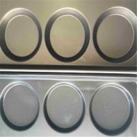 China RK Bakeware China Foodservice NSF Glaze Nonstick 4.5 Inch and 5 Inch Hamburger Bun Baking Tray for sale