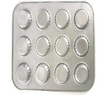 China RK Bakeware China Foodservice NSF 12 Cups Aluminium Muffin Pan and Cupcake Tray for sale