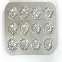 China RK Bakeware China Foodservice NSF 12 Cups Aluminium Muffin Pan and Cupcake Tray for sale