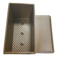 China Customized Size Corrugated Pullman Bread Loaf Pan for sale