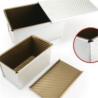 China Customized Size Corrugated Pullman Bread Loaf Pan for sale