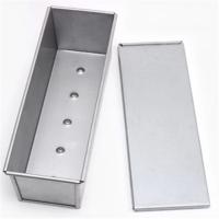 China Rk Bakeware China Manufacturer- Nonstick Glazed Aluminum Jumbo 900g Loaf Pan for sale