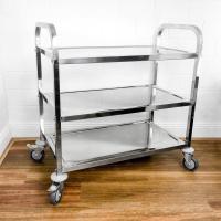 China RK Bakeware China Foodservice NSF Bakery Cooling Rack Baking Tray Trolley Oven Rack With 15 Trays for sale