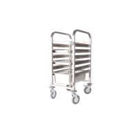 China RK Bakeware China Foodservice NSF Bakery Cooling Rack Baking Tray Trolley Oven Rack With 15 Trays for sale