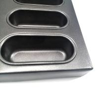 China Rk Bakeware China Manufacturer-Nonstick Glazed Hamburger Roll Baking Tray for Commercial Bakeries for sale