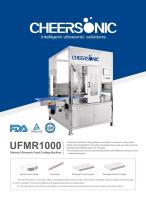 China Ultrasonic Frozen Cake Cutting Machine for Starbucks Coffee Cake Manufacturer for sale