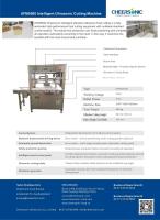 China Ultrasonic Sandwich Cutting Machine for 7 Eleven Sandwich Manufacturer for sale