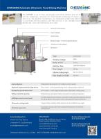 China Ultrasonic Sandwich Cutting Machine for 7 Eleven Sandwich Manufacturer for sale