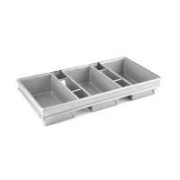 China Rk Bakeware China-Silicone Nonstick Glazed Rusk Cake Tray/Rusk Pan for Industrial Bakeries for sale