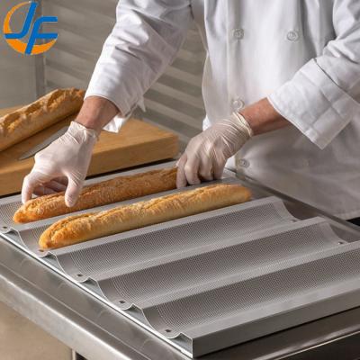 China RK Bakeware China 18X26 Full Size Glazed Aluminum French Baguette Bread Baking Tray for sale