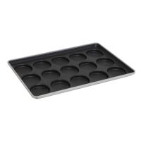 China RK Bakeware China Foodservice NSF 3 Inch Oven Cake Tray Silicone Glaze Mini Muffin Pan for sale