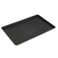 China RK Bakeware China Foodservice NSF 41005 Glazed Aluminized Steel 15 Mold Hamburger Bun Baking Tray Muffin Top Pan for sale