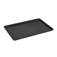 China RK Bakeware China Foodservice NSF 41005 Glazed Aluminized Steel 15 Mold Hamburger Bun Baking Tray Muffin Top Pan for sale