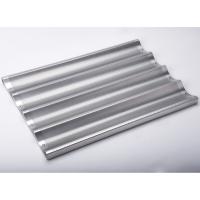 China Rk Bakeware China Aluminum 5 Loaf Baguette Tray / French Bread Pan for sale