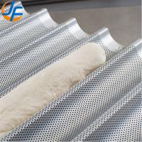 China RK Bakeware China Foodservice NSF 5 Loaf Nonstick Aluminum Eurogliss Baguette Baking Tray/ French Bread Pan for sale