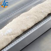 China Rk Bakeware China-49053 5 Loaf Nonstick 600*400 Aluminum Uni-Lock Baguette Tray / French Bread Pan for sale