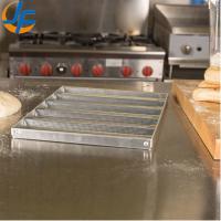 China Rk Bakeware China-49053 5 Loaf Nonstick 600*400 Aluminum Uni-Lock Baguette Tray / French Bread Pan for sale