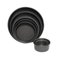 China Rk Bakeware China Manufacturer-Straight Sided Round Aluminum Cake Pan Cake Tin Cake Mould for sale