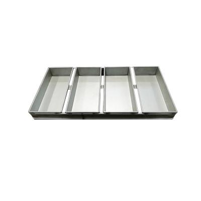 China Rk Bakeware China Manufacturer-Nonstick Glazed 3 Straps Glazed Cinnamon/Package Roll Pan for sale