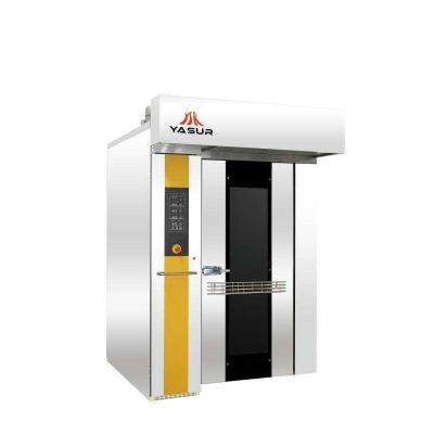 China Rk Baketech China-600 400 Tray Yasur Brand 726 Single Rotary Rack Bakery Oven for sale