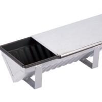 China Food Grade Alusteel Triangular Crimped Cake Mould for sale